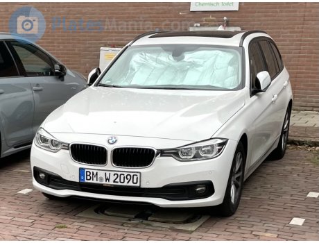 BM W 2090, BMW 3 Series (Rhein-Erft District) German license plate