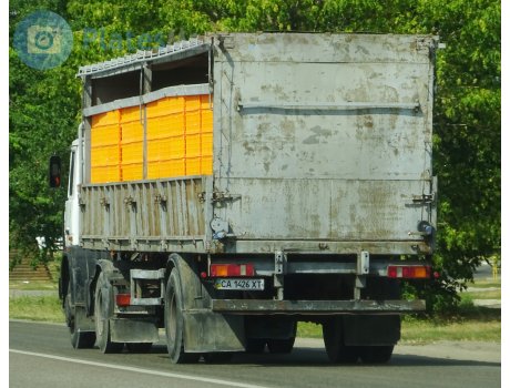 CA 1426 XT, MAZ 9386 (Cherkasy Oblast) License plate Ukraine