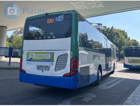 M VB 9223, Setra 400-Series (Munich City, Munich District) German ...