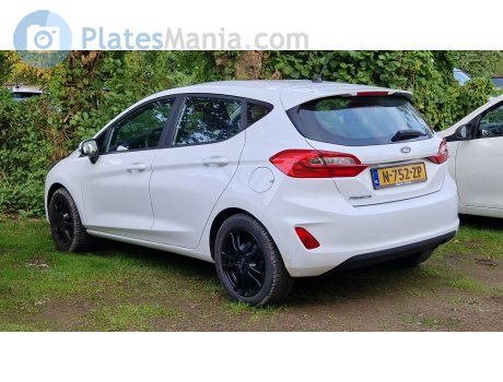 N-752-ZP, Ford Fiesta , License plate of the Netherlands