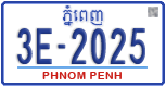 3E-2025, Hyundai Universe (Phnom Penh autonomous municipality) License ...