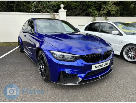 R10 OAW, BMW M3 (Shrewsbury) License plate of the United Kingdom