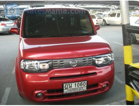 ฎน 1060, Nissan Cube (Bangkok) License plate of Thailand
