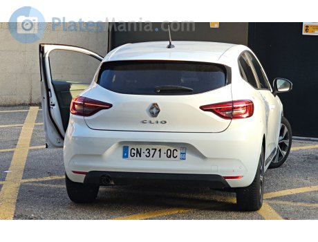 GN-371-QC, Renault Clio (Oise) French license plate