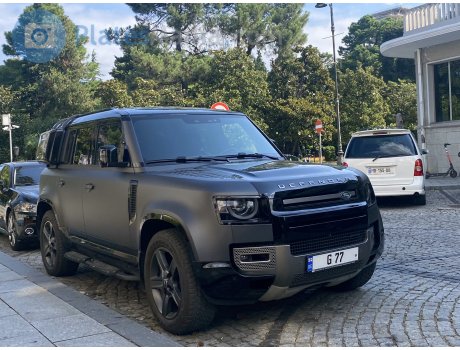 G 77, Land Rover Defender , License plate of Georgia
