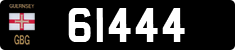 61444, BMW X2 , License plate of Guernsey
