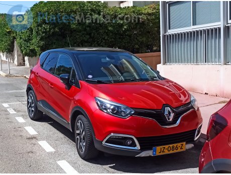 JZ-086-Z, Renault Captur , License plate of the Netherlands