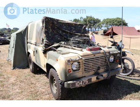 10475, Land Rover Defender , License plate of Guernsey