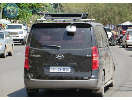 2B-8946, Hyundai Grand Starex (Kandal province) License plate of Cambodia