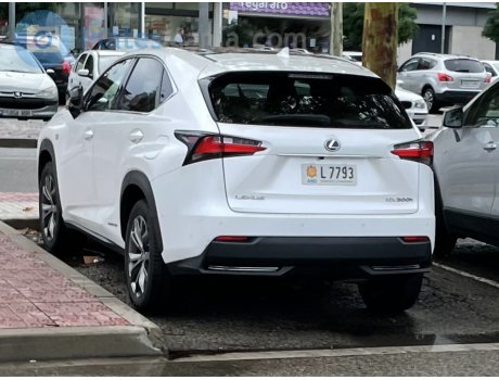 L 7793, Lexus NX , License plate of Andorra