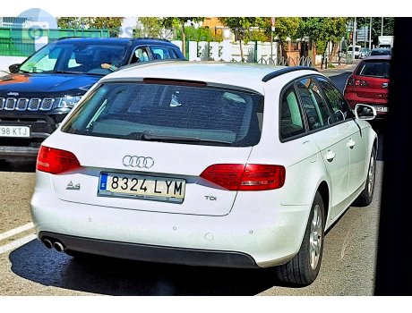 8324 LYM, Audi A4 , License plates of Spain