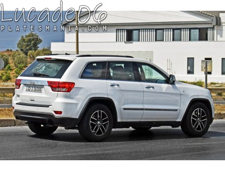 22 J 36388, Jeep Grand Cherokee (Erbil Governorate) License plate of Iraq