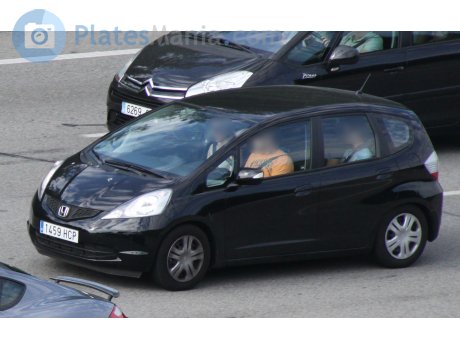 1459 HCP, Honda Jazz , License plates of Spain