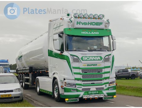 09-BNG-6, Scania S-series , License plate of the Netherlands