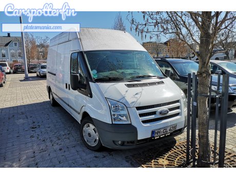 HH CL 428, Ford Transit (Hanseatic City of Hamburg) German license plate