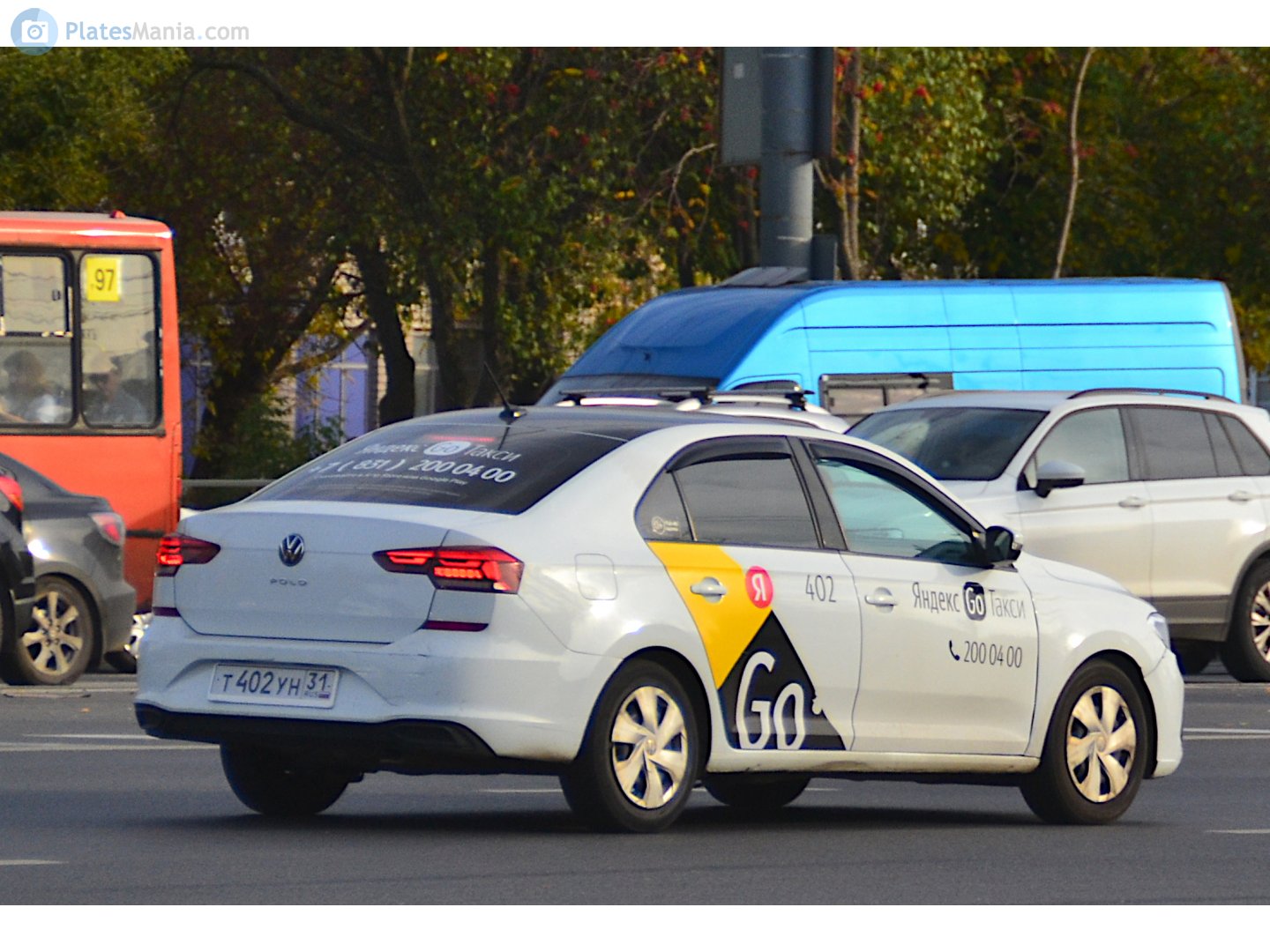 "т 402 ун 31" photos Volkswagen Polo. Russia