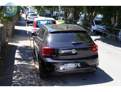 70576, Volkswagen Polo , License plate of Guernsey