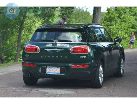 TC F565, MINI Clubman (Massachusetts) License plate of the USA
