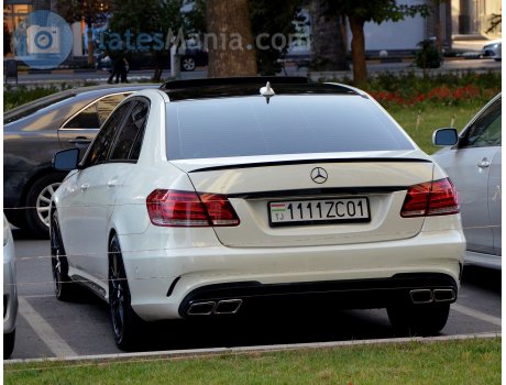 License plates of Tajikistan