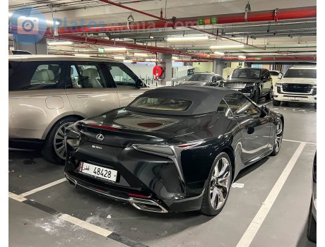 48428, Lexus LC , License plate of Qatar