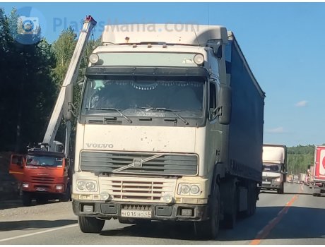 н016но43, Volvo FH (Kirov Oblast) License plate Russia