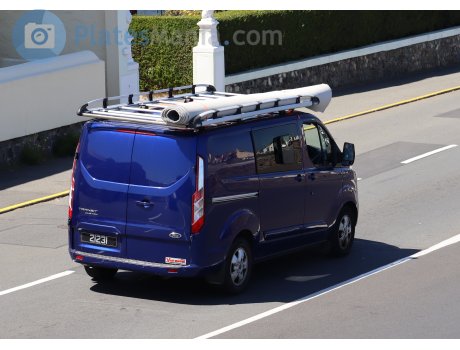 21231, Ford Transit Custom , License plate of Guernsey