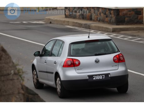 21887, Volkswagen Golf , License plate of Guernsey