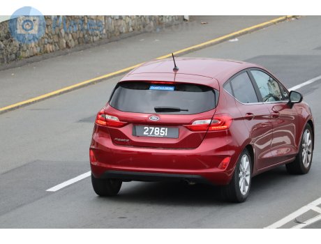 27851, Ford Fiesta , License plate of Guernsey