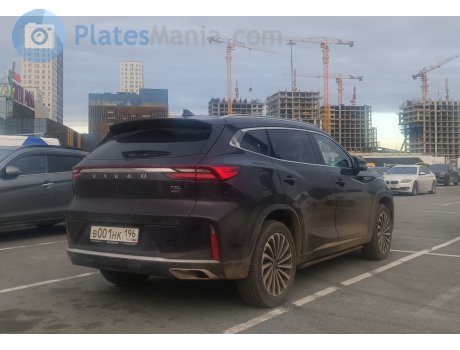 в001нк196, Exeed (CheryExeed, Xingtu) TX/TXL (Lingyun) (Sverdlovsk ...