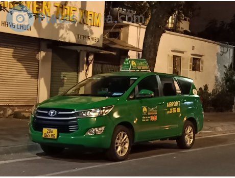 28A-065.86, Toyota Innova (Hòa Bình Province) License plate of Vietnam