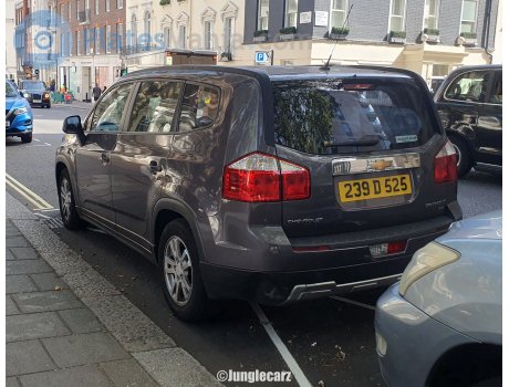 239 D 525, Chevrolet Orlando (Saudi Arabia) License plate of the United ...