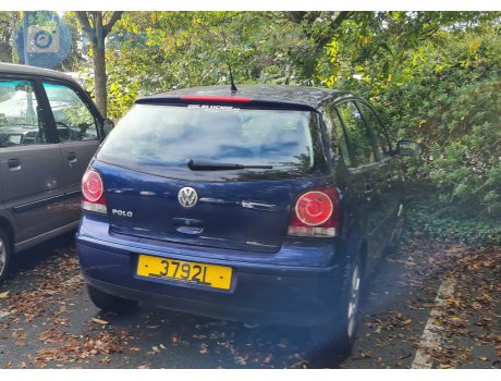 37921, Volkswagen Polo , License plate of Guernsey