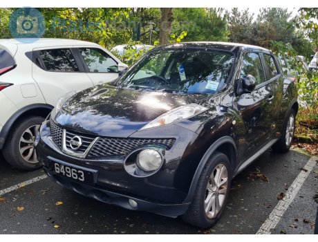 64963, Nissan Juke , License plate of Guernsey