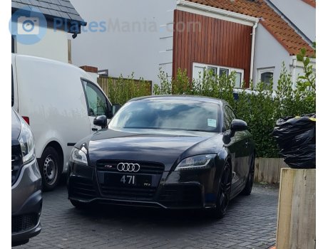471, Audi TTS , License plate of Guernsey