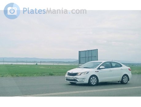 в282рн174, KIA Rio (Chelyabinsk Oblast) License plate Russia