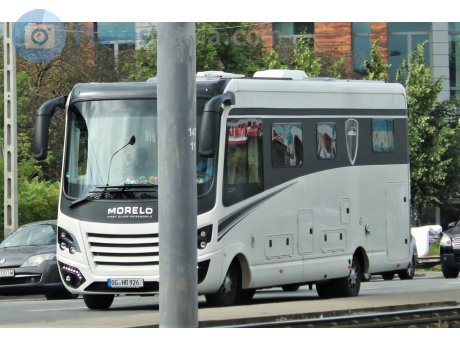 OG HR 926 (02/11), Morelo Palace (Ortenau District) German license plate