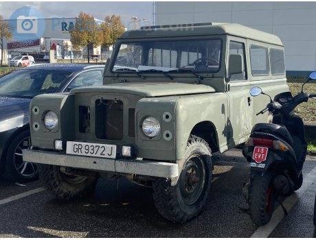 GR 9372 J, Land Rover Series III (Granada) License plates of Spain