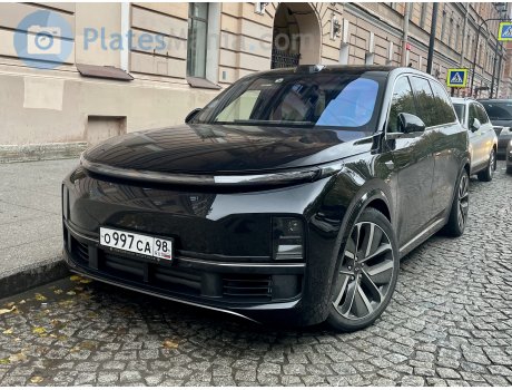 о997са98, Li Xiang L9 (St. Petersburg City) License plate Russia