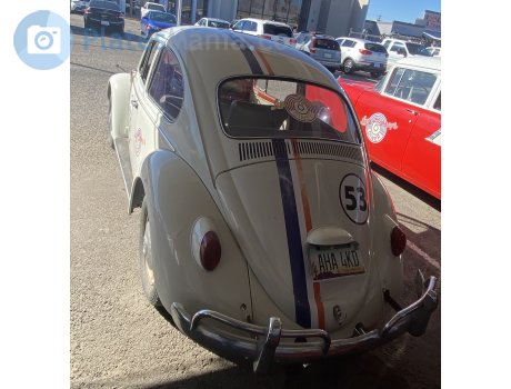 AHA 4KD, Volkswagen Beetle (Arizona) License plate of the USA