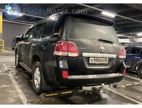 к999ро86, Toyota Land Cruiser (Khanty-Mansi Autonomous District of ...