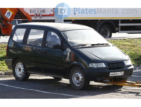 м403ср702, Lada (VAZ) 2120 Надежда (Republic of Bashkortostan) License ...