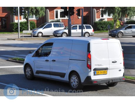 AA 74087, Ford Transit Connect , License plate of Denmark