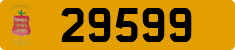 29599, Mercedes-Benz Sprinter , License plate of Guernsey