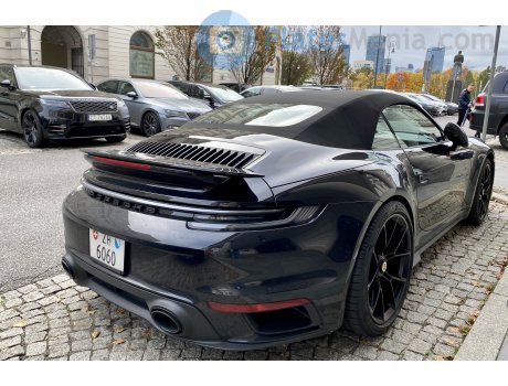 ZH 6060, Porsche 911 (Zurich) License plate of Switzerland