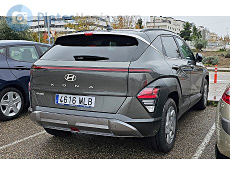 4616 MLB, Hyundai Kona , License plates of Spain
