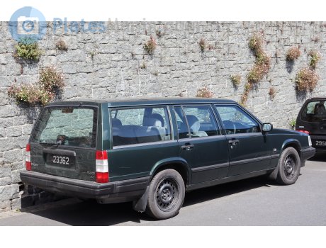 23362, Volvo 940 , License plate of Guernsey