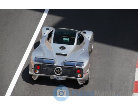 4232, Pagani Zonda , License plate of Monaco