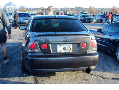 TDW8305, Lexus IS (Georgia) License plate of the USA