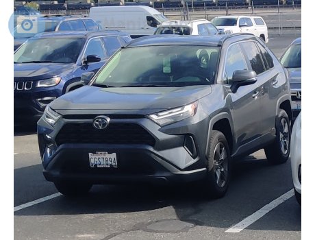 CGS7894, Toyota RAV4 (Washington) License plate of the USA
