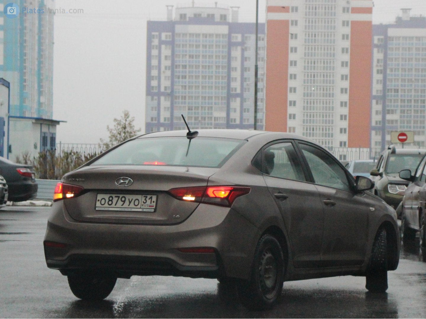 "о 879 уо 31" photos Hyundai Solaris. Russia